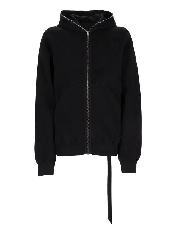 Rick Owens Felpa "gimp" Con Cappuccio - Black