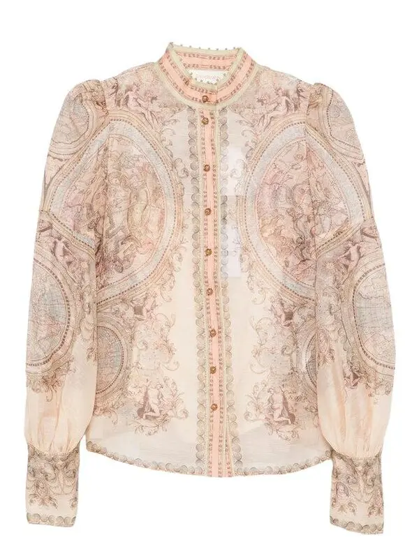 Zimmermann Neutrals Tops Blouses - Cream