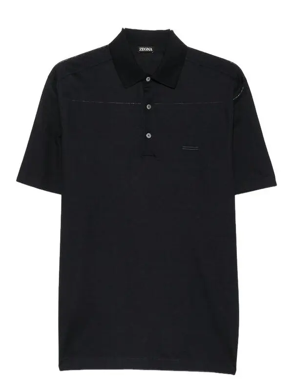 Zegna Polo Shirts - Blue