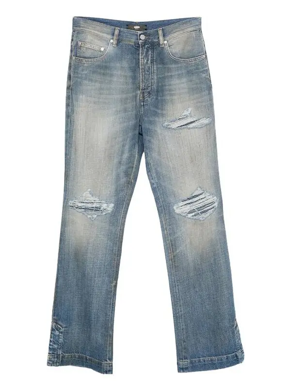 Amiri Denim Regular & Straight-leg Jeans - Blue