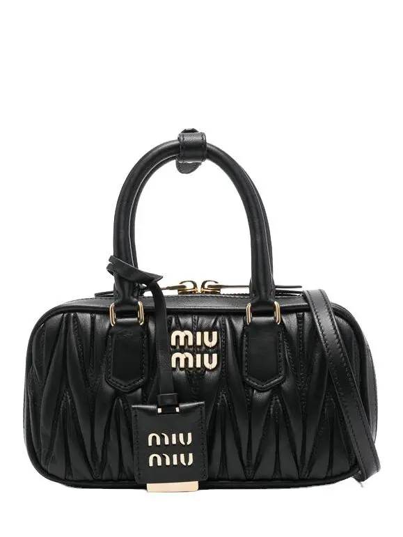 Miu Miu Tote Bags - Black