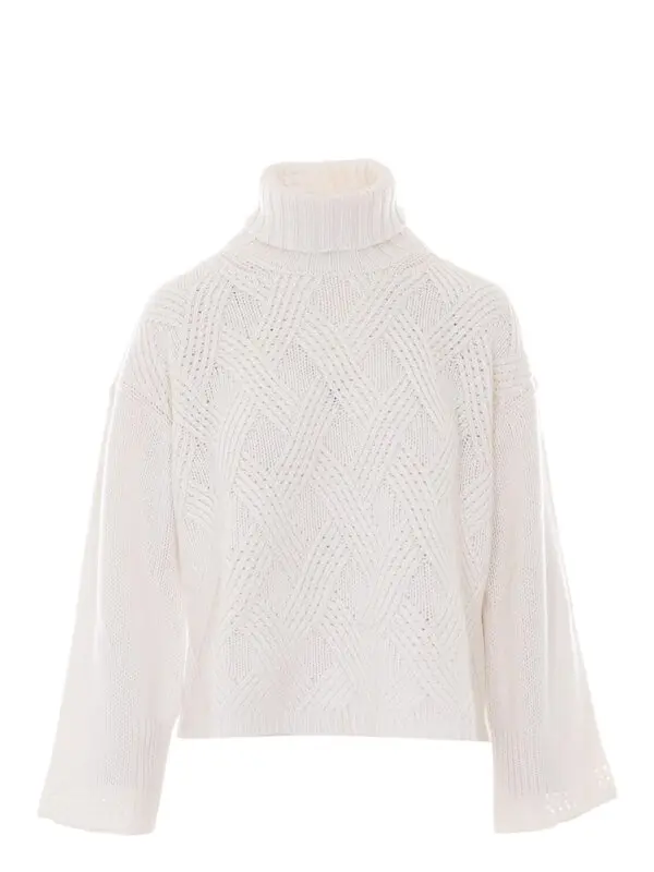 TWINSET Turtleneck Pullover - Snow
