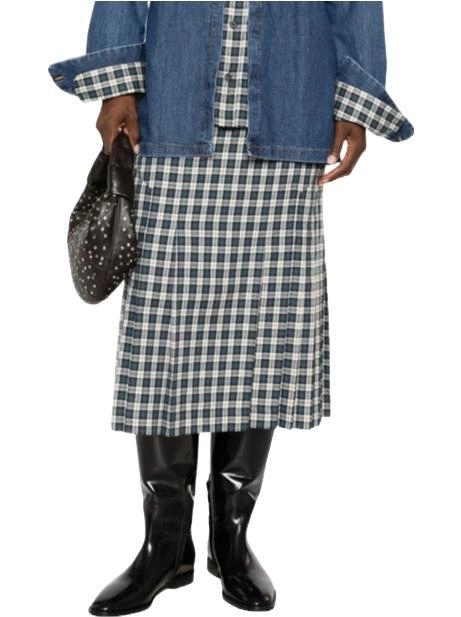 Dries Van Noten Plaid Skirt - No