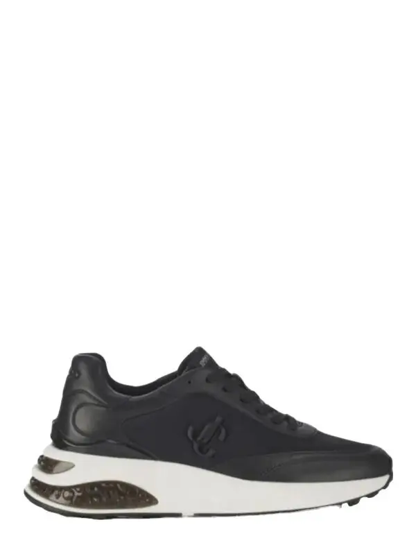 JIMMY CHOO Memphis Lace-up Sneakers - Black
