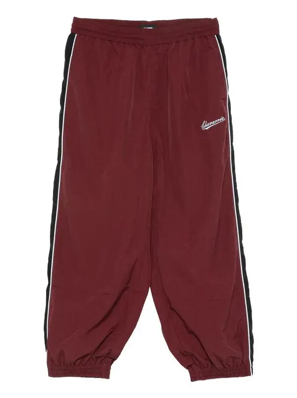 WILLY CHAVARRIA Trousers Track Pants - Red