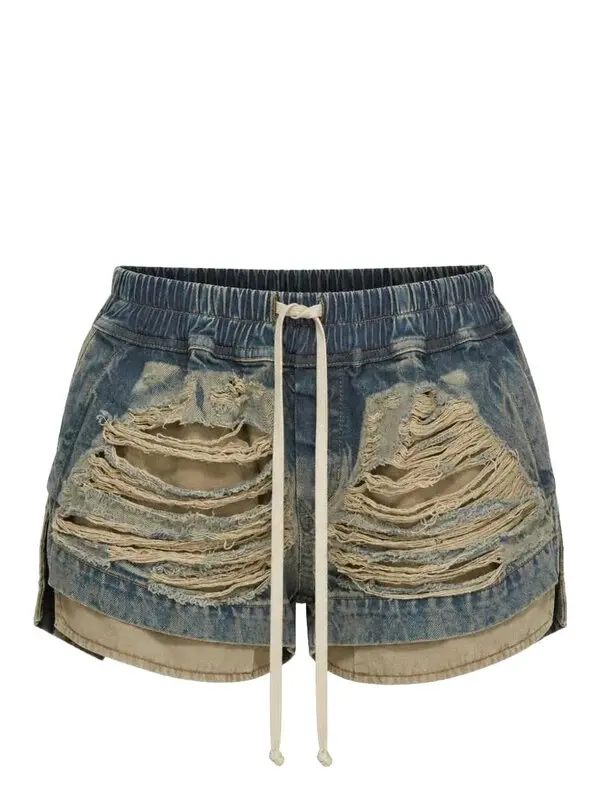 Rick Owens Mist Boxer Shorts - Blue
