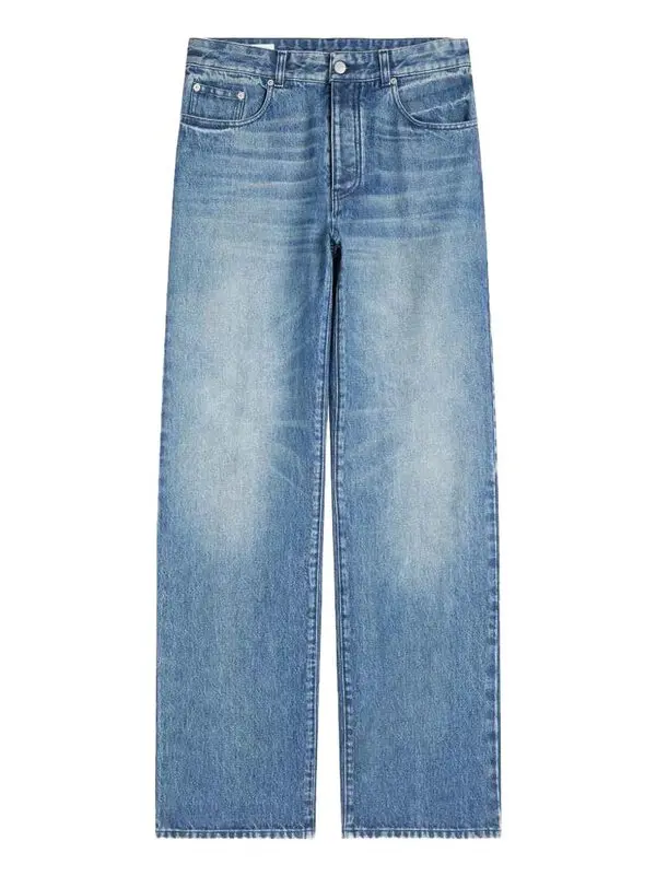 Dries Van Noten Baggy Jeans - Blue
