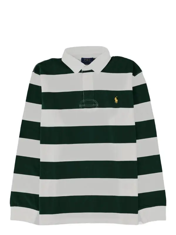 Polo Ralph Lauren Polo Shirt With Modern Pattern Detail - Multicolour