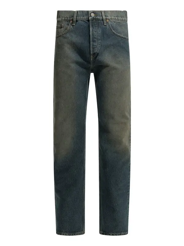 GOLDEN GOOSE Journey Straight-leg Jeans - Blue