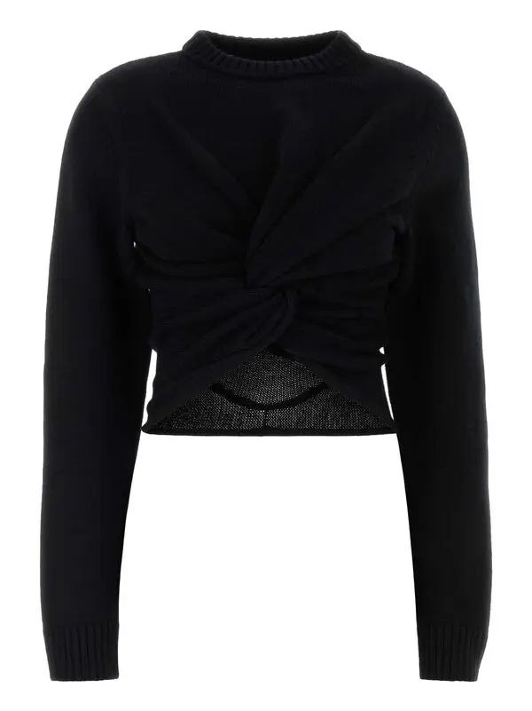 Balenciaga Wool Sweater - Black