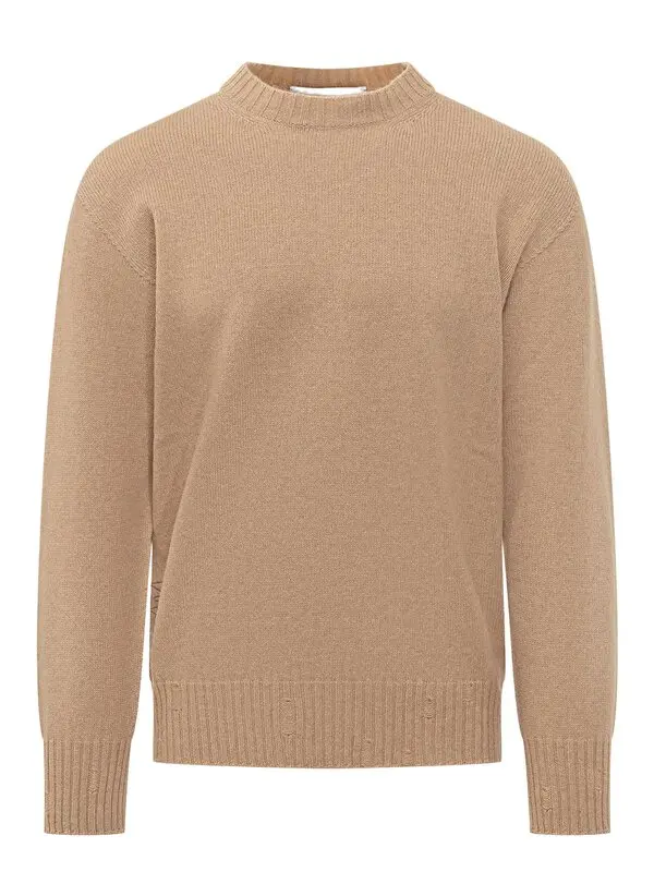 AMARANTO Knit Sweater - Cammello