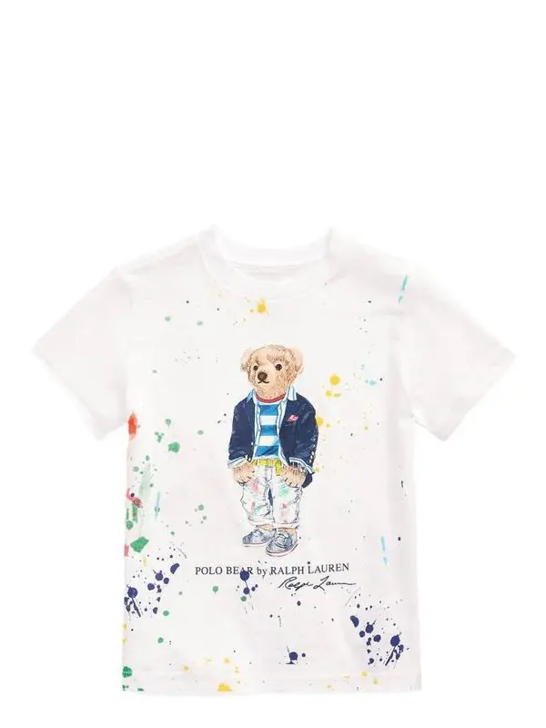 Polo Ralph Lauren Mini Classic Crew Neck T-shirt - White
