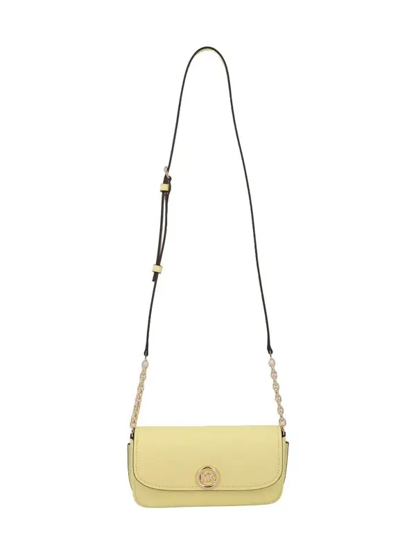 Michael Kors Mini Flap Crossbody Bag - Yellow