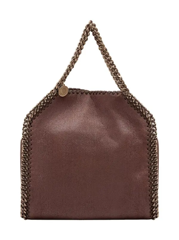 Stella McCartney Mini Falabella Shoulder Handbag - Mahogany