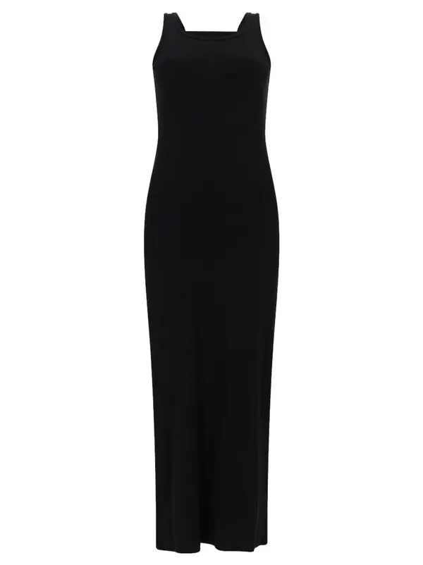 MSGM Sleeveless Maxi Dress - Black