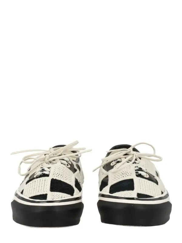 VANS Knit Lace-up Sneakers - Black