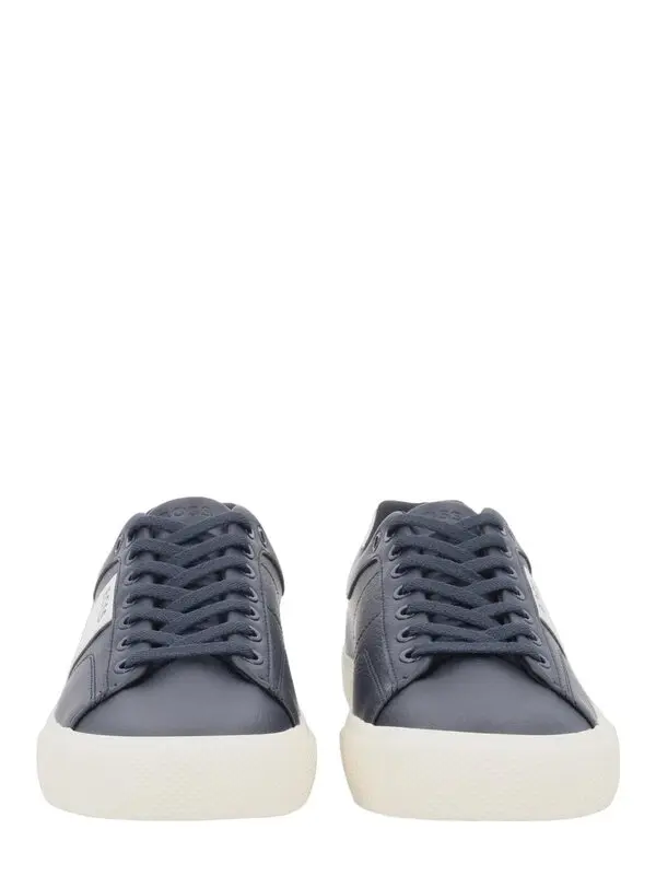 BOSS Low-top Lace-up Sneakers - Blue