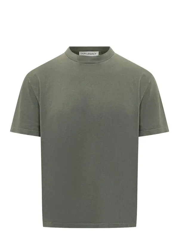 Our Legacy Boxy T-shirt - Worn Olive