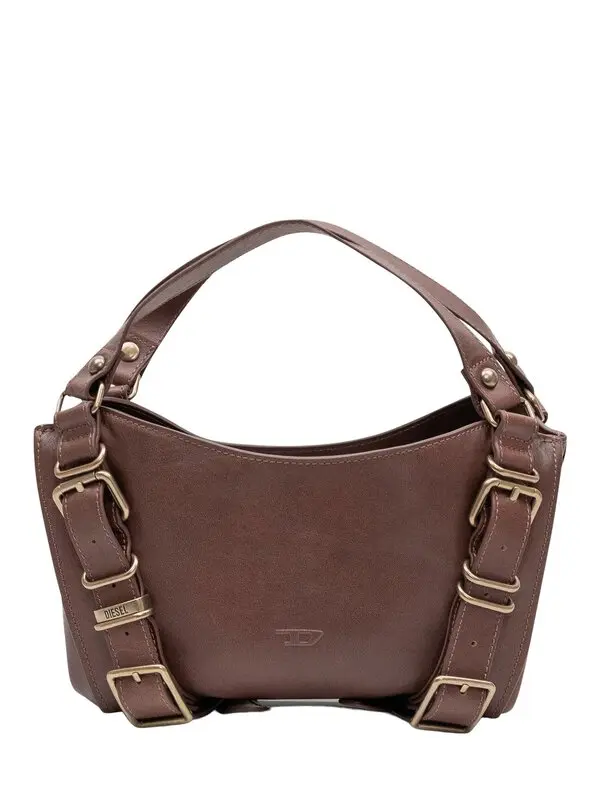 DIESEL® Stylish Mini Top Handle Bag - Marrone