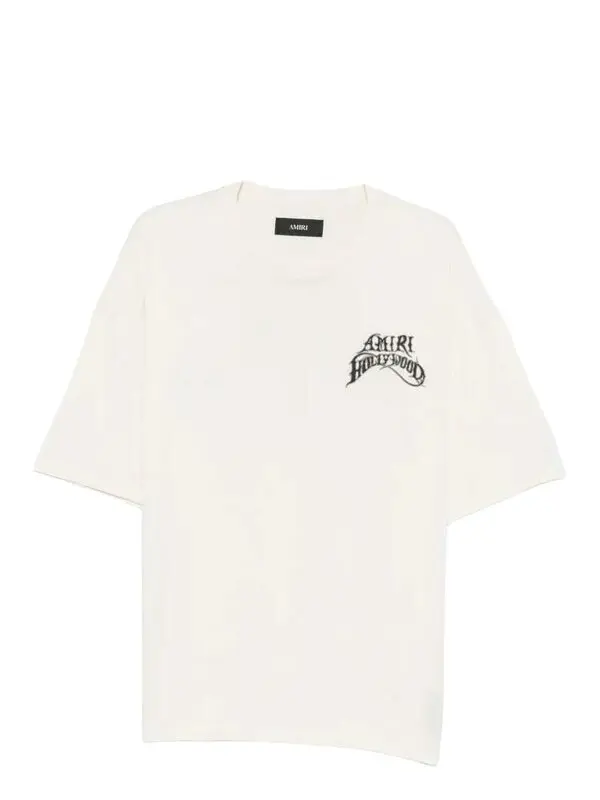 Amiri Logo-print T-shirt - White