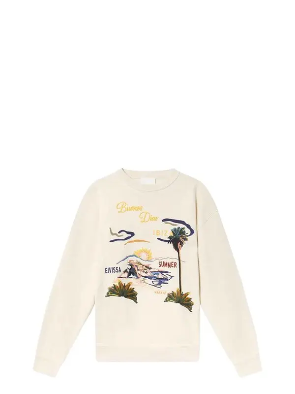 Isabel Marant Étoile Marant Mikoy Sweatshirt With Embroidery - Multicolor