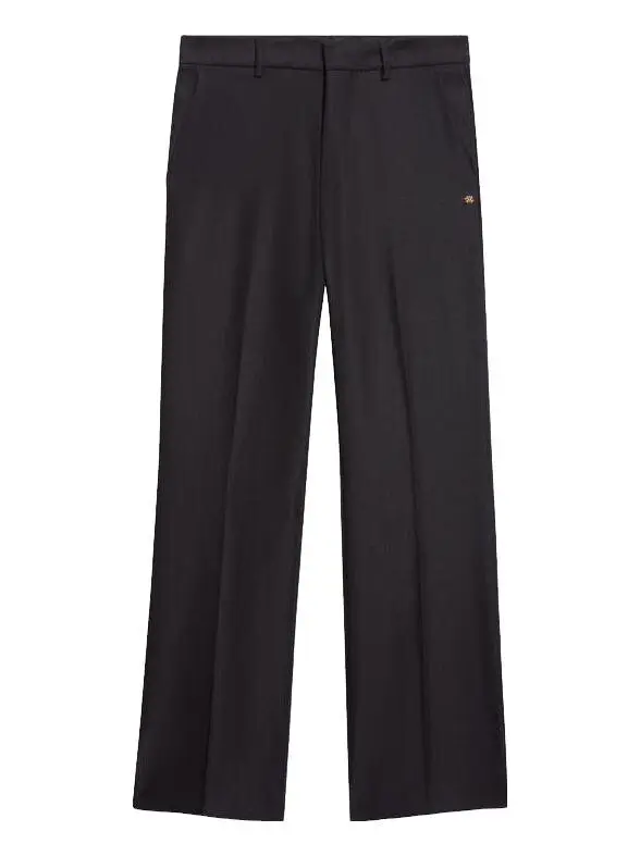 Amiri Ma Fit Virgin Wool Trousers - Black