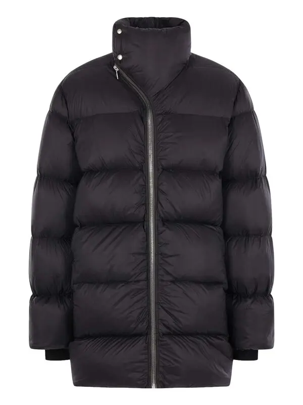Rick Owens Down-filled Coat - Black