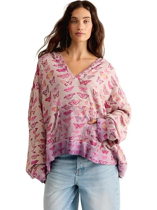 MAGNOLIA PEARL Flight Of The Butterfly Raji Hoodie - Butterfly Combo