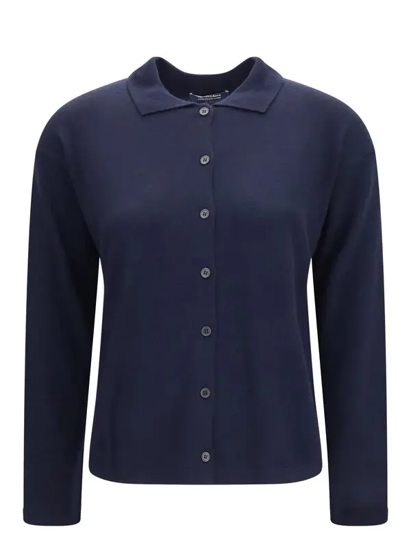 WEEKEND MAXMARA Chiara Virgin Wool Cardigan - Blue