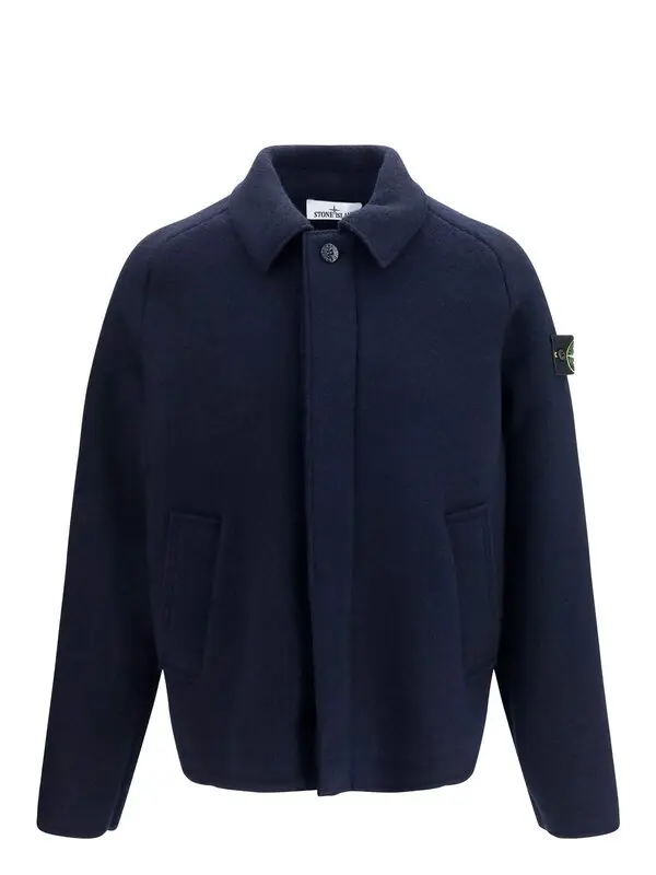 Stone Island Virgin Woo Jacket Mae - Blue