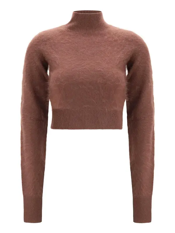 Max Mara Agio Cashere Top Feale - Brown
