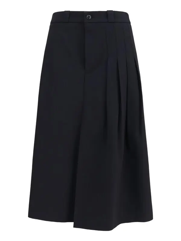Our Legacy Origami Midi Skirt - Black