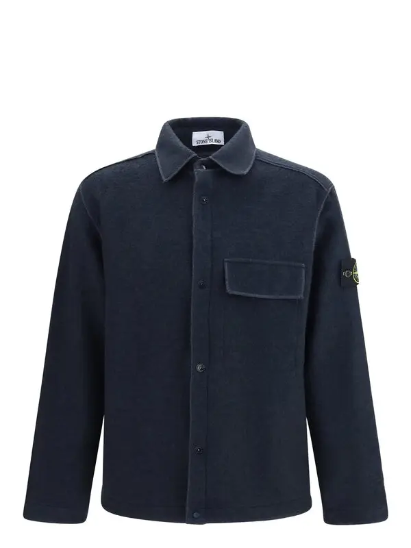 Stone Island Woo-bend Shirt Mae - Blue