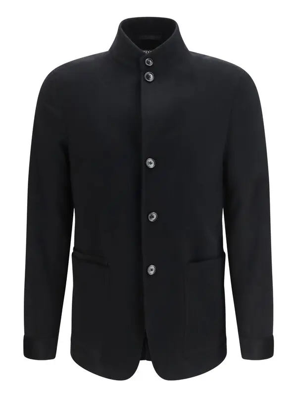 Zegna Il Conte Oasi Cashmere Jacket - Black
