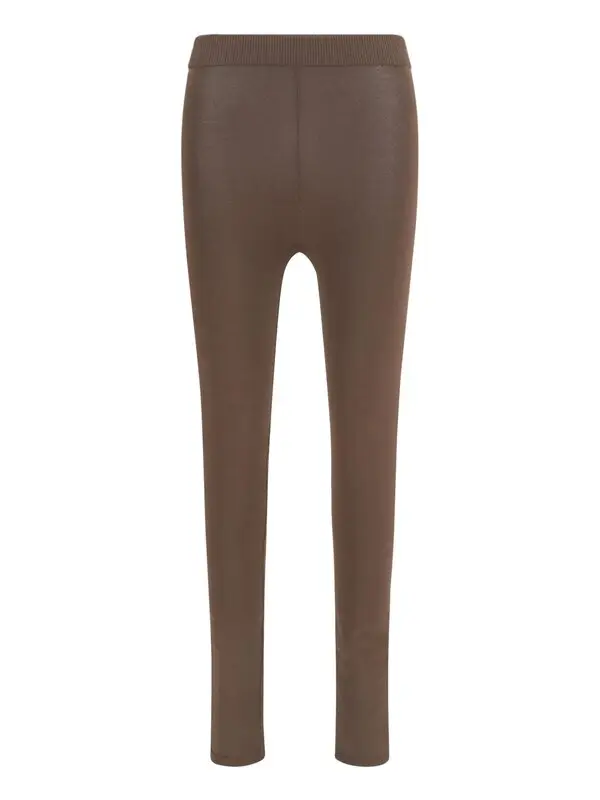 Balenciaga High-rise Leggings Feale - Brown