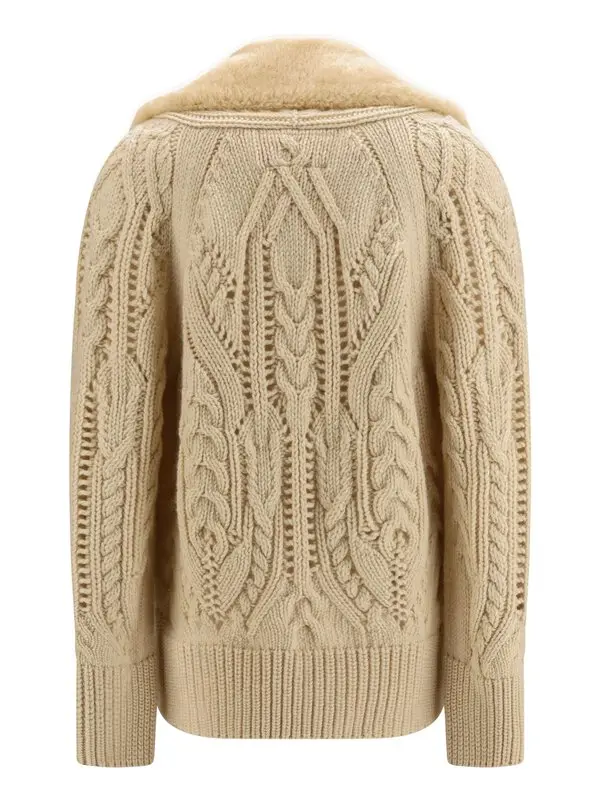 Ermanno Scervino Virgin Wool Sweater - Beige