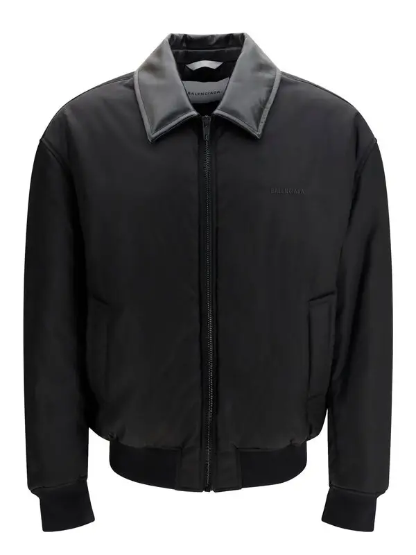 Balenciaga Padded Cocoon Bomber - Black