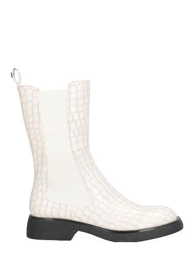 TOSCA BLU Ankle Boots Cream Size Synthetic Fibers - White