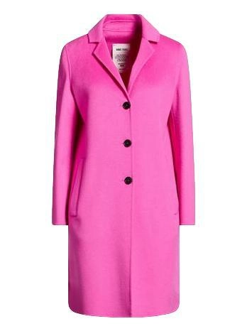 ANNIE PARIS Coat Size Virgin Wool - Pink