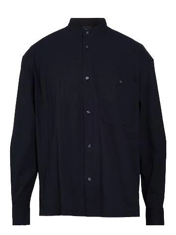 Emporio Armani Shirt Size Cotton - Midnight Blue