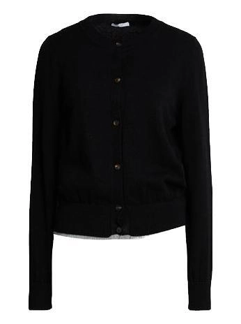 Peserico Cardigan Size Wool, Cashmere, Polyester - Black