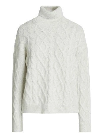 Peserico Turtleneck Size Polyamide, Alpaca Wool, Metal Fiber - Grey