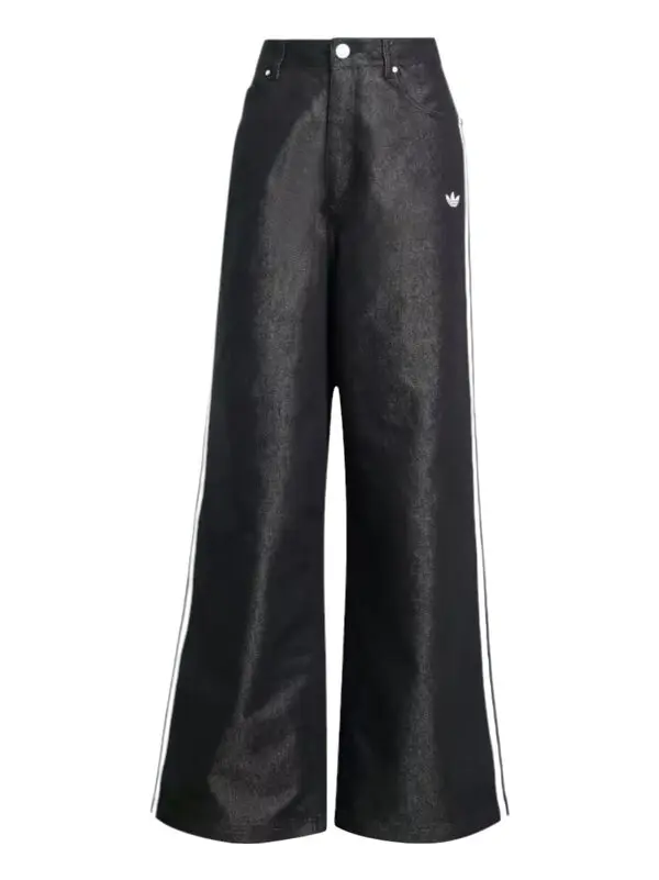 Adidas Adilenium Season 4 Team Geist Baggy Shine Denim Pants - Black