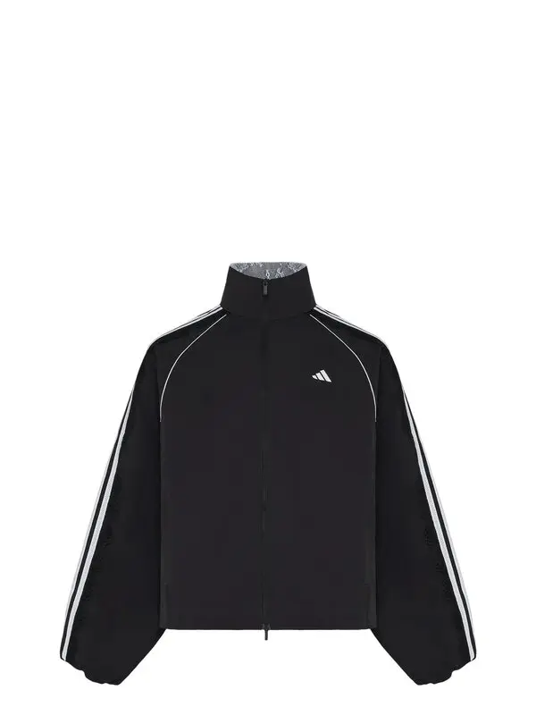 Adidas Dance Lace Mixed Woven Jacket Asia Sizing - Black