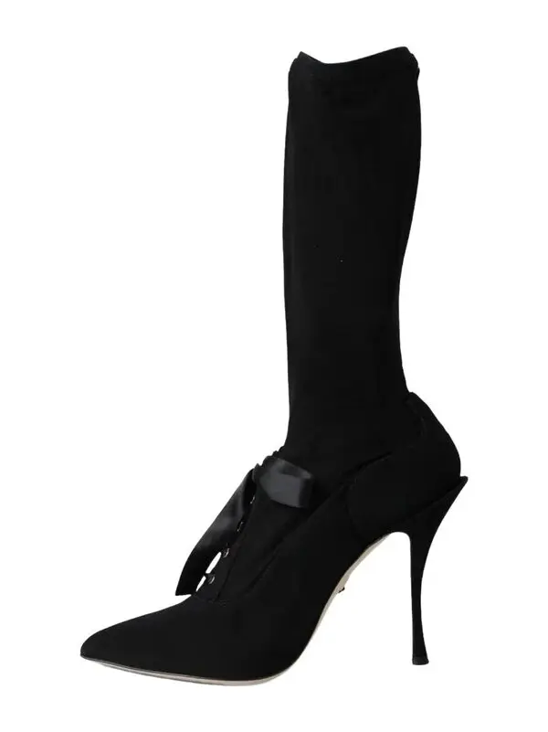 Dolce & Gabbana Lace-up Boots - Black