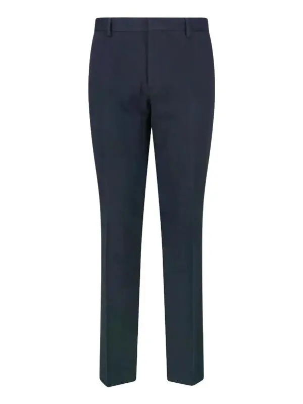 Zegna Straight-leg Tailored Trousers - Blue