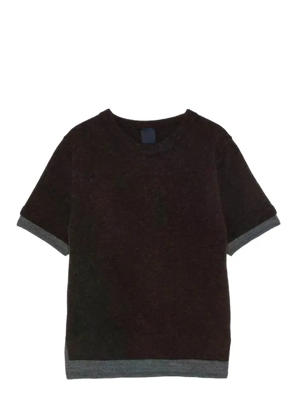 JUUN.J Crew-neck T-shirt - Brown