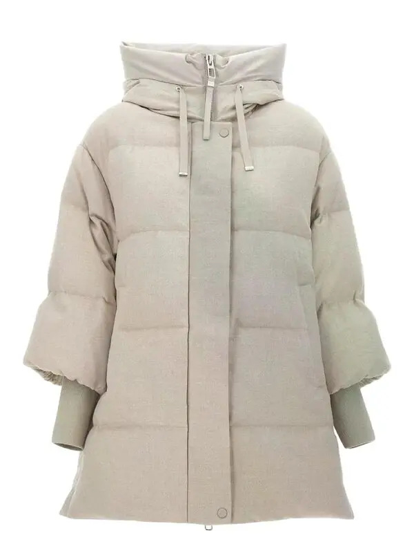 DUNO Yume Double-sleeve Padded Coat - Neutrals