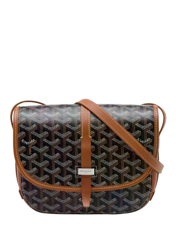 Goyard 2022 Goyardine Belvedere Pm Crossbody Bag - Black