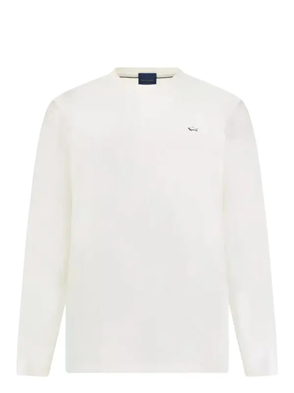 Paul & Shark Aqua Touch Long-sleeve T-shirt - White
